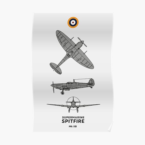 "The Spitfire" Poster for Sale by franklinprintco | Redbubble