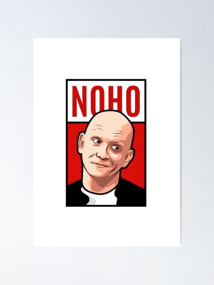 "noho hank" Poster for Sale by Mach-Foxy | Redbubble