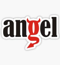 Angel Devil Girl Stickers | Redbubble