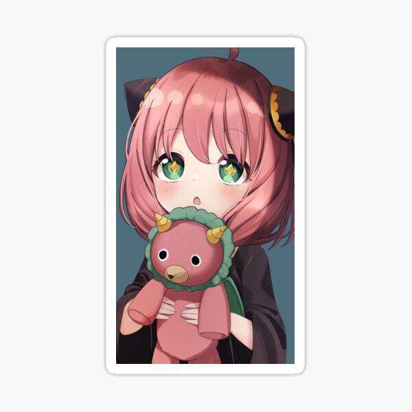 "Cute Anya Forger" Sticker for Sale by khaled9999 | Redbubble