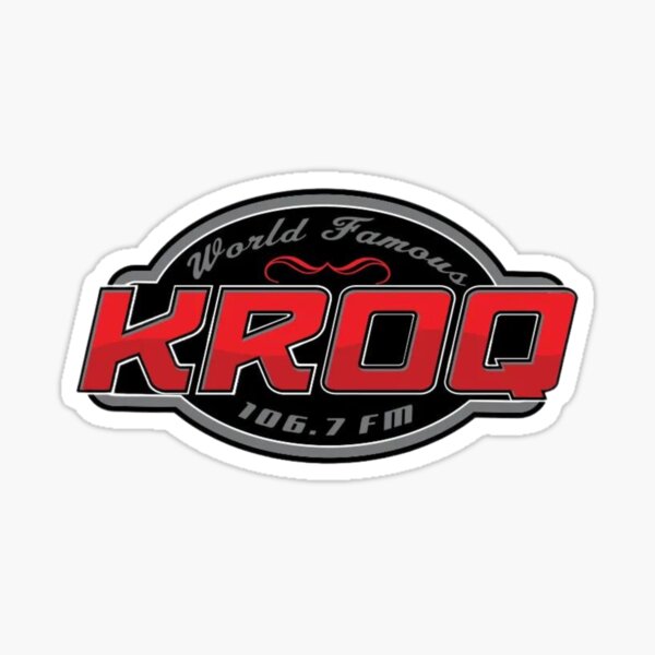 "kroq" Sticker for Sale by pulchra1 | Redbubble