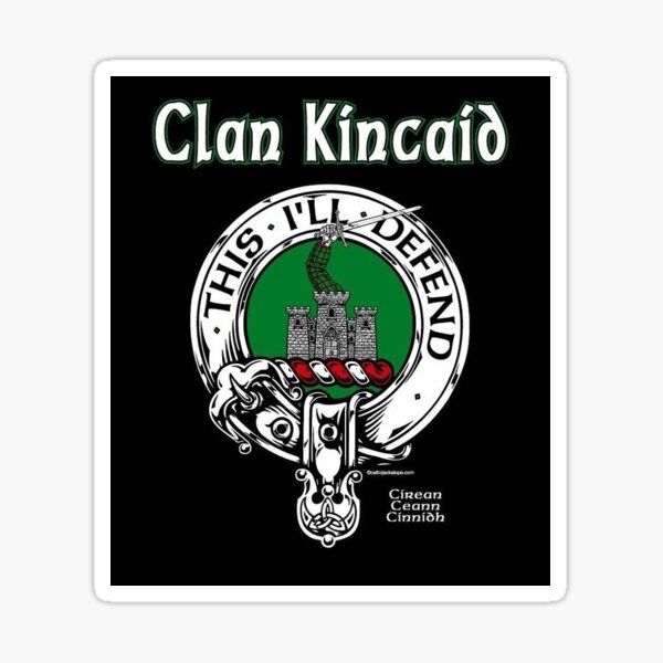 "Kincaid Family Crest" Sticker for Sale by PhantomFever81 | Redbubble