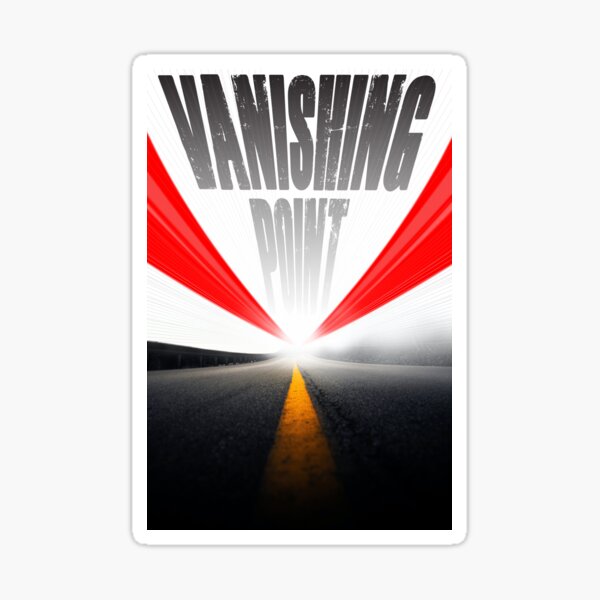"Vanishing Point" Sticker for Sale by Robot-Art | Redbubble
