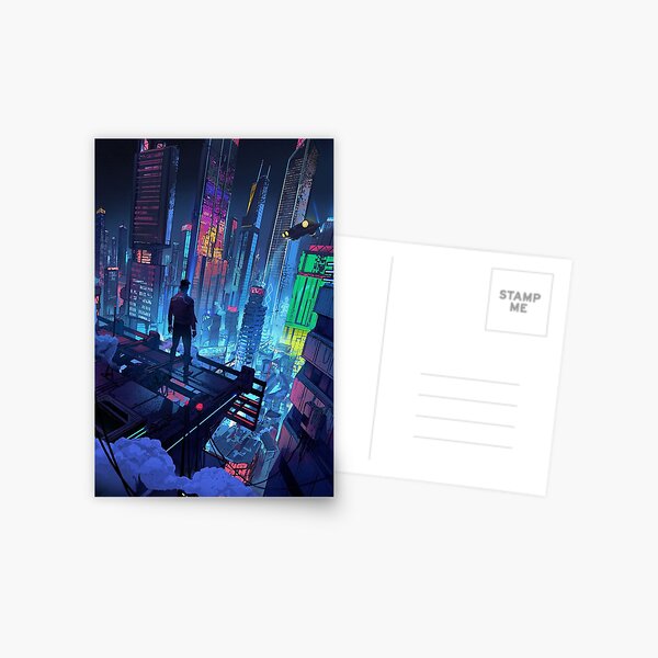 "Cyberpunk Edgerunners" Postcard for Sale by TATAKAEE | Redbubble