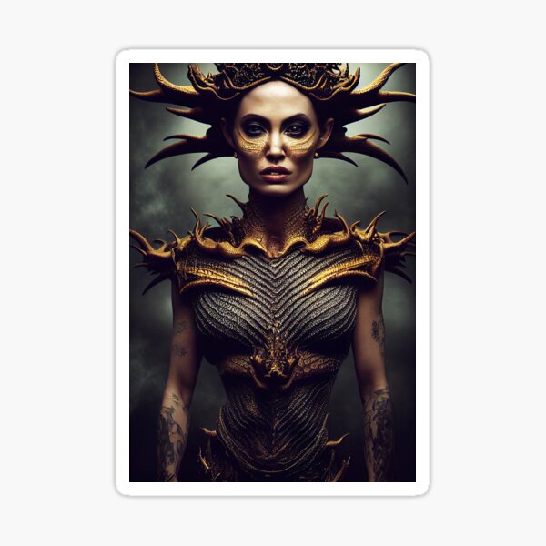 "Lamia " Sticker for Sale by OccultDreams | Redbubble