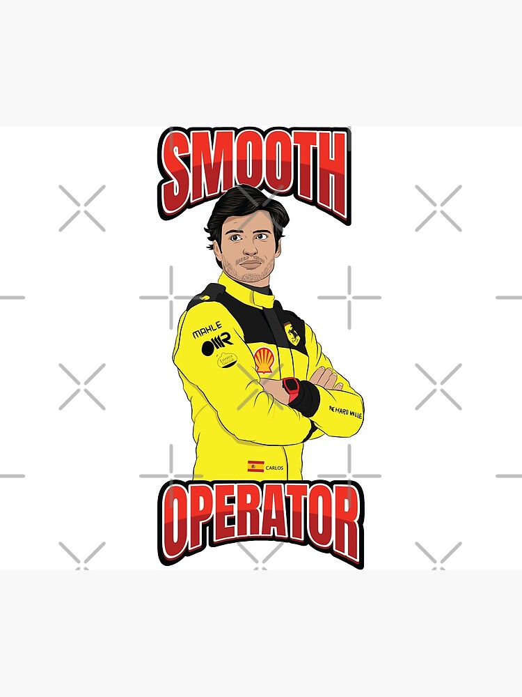 "Smooth Operator Carlos Sainz Scuderia Ferrari F1 driver Charles ...
