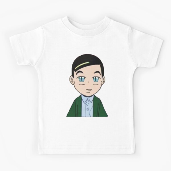 "Young Sheldon in anime style" Kids T-Shirt for Sale by Nakumis-shop ...