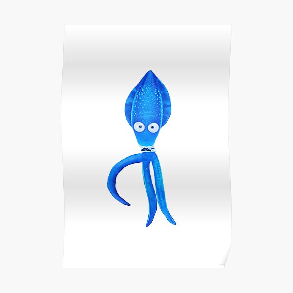 "SING Squid" Poster by OricnsBelt | Redbubble