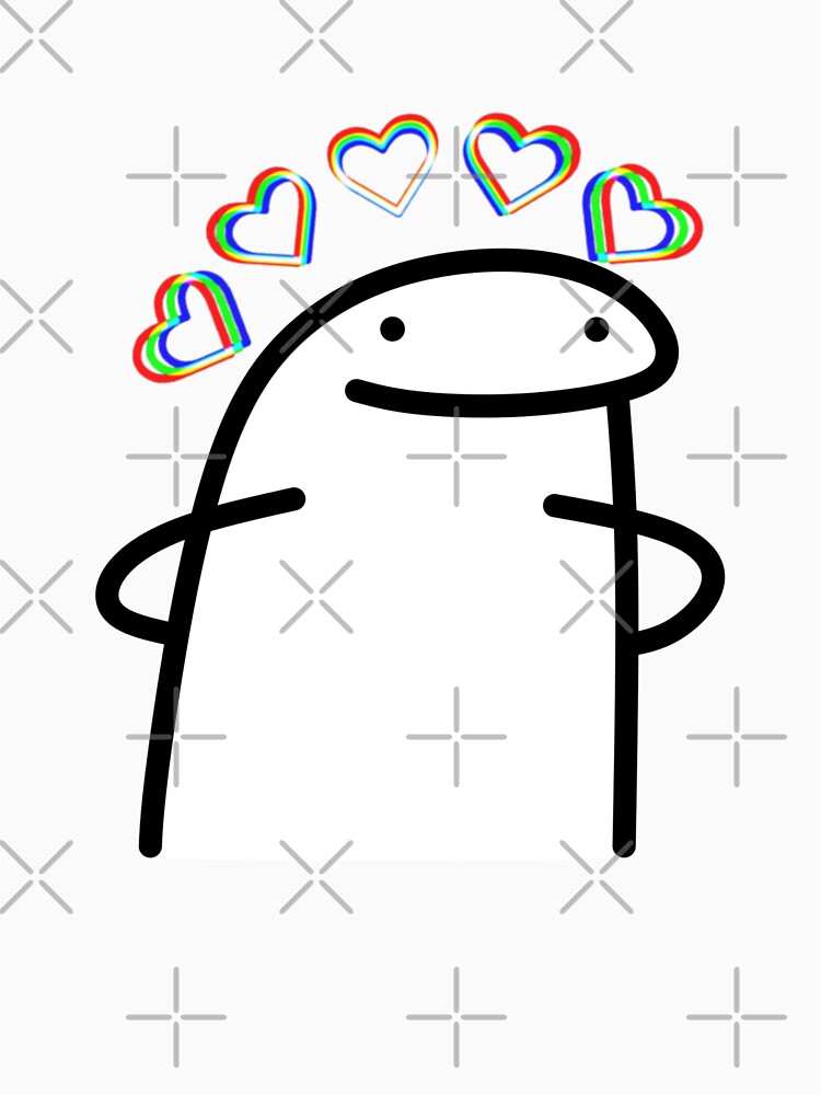 "Flork Hiding a surprise meme stickers " T-shirt for Sale by ...