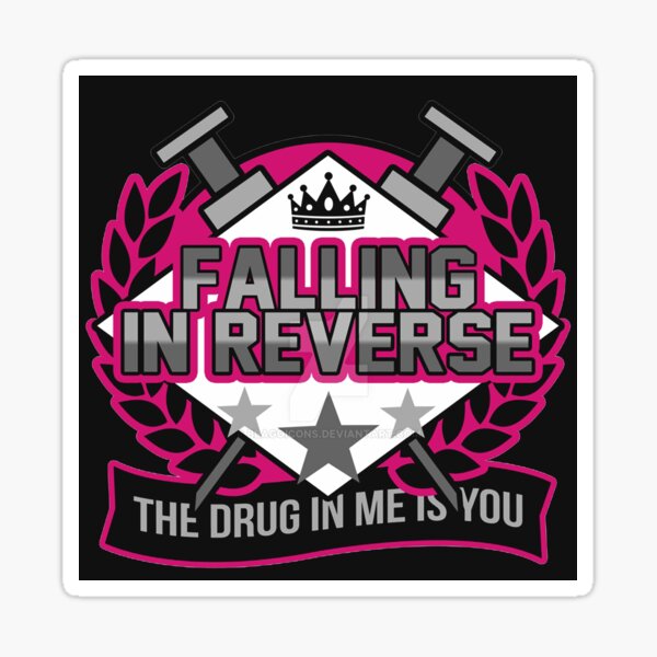 " falling in reverse best logo " Sticker for Sale by Fecrused68 | Redbubble