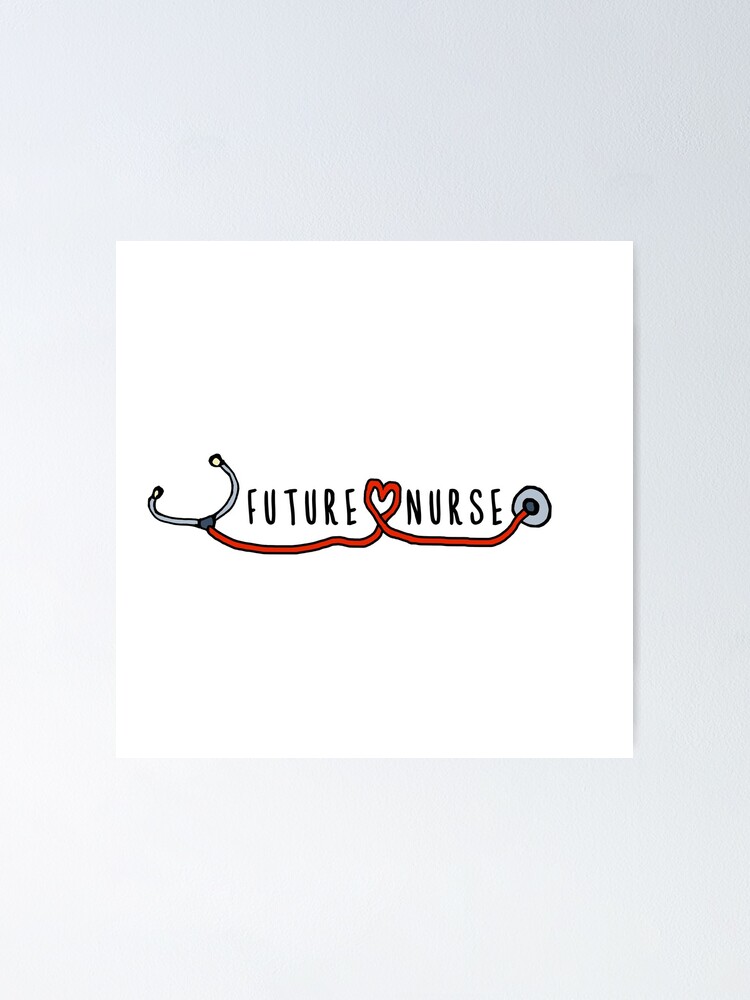 "Future Nurse" Poster for Sale by akachayy | Redbubble