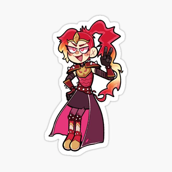 "Calamity Sasha - THT" Sticker for Sale by SunstarXD | Redbubble