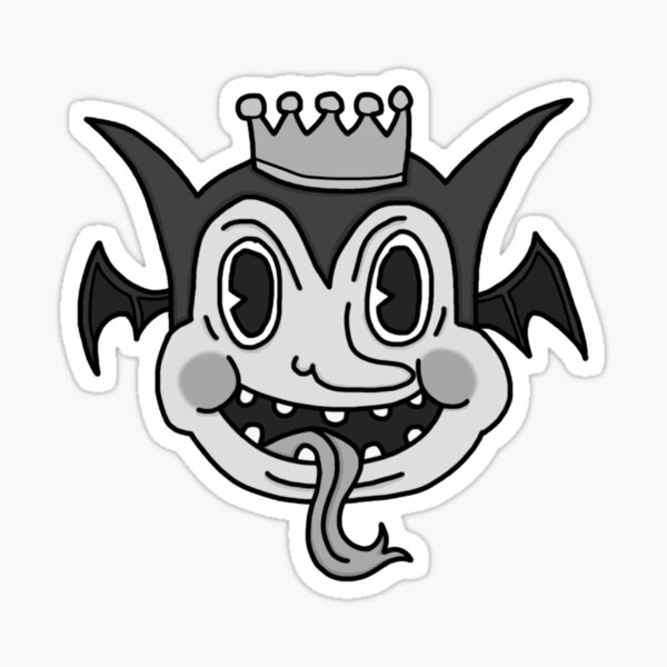 "Vintage Devil Cartoon" Sticker for Sale by JSGB | Redbubble