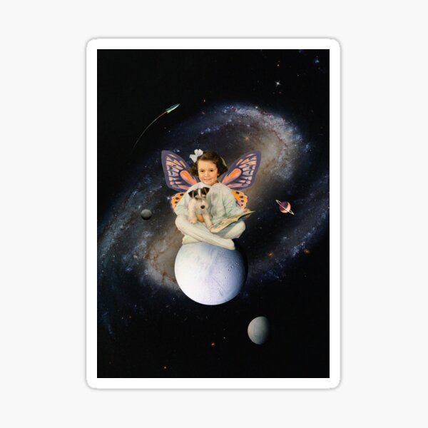 "Space Fairy" Sticker for Sale by margotana | Redbubble