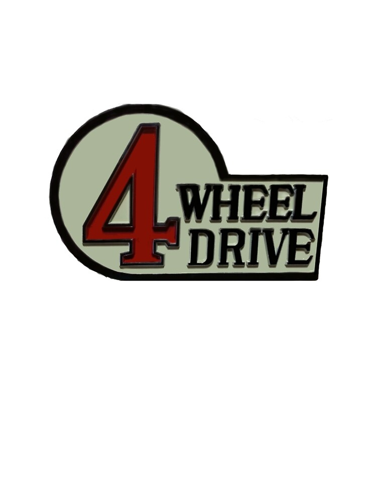 "Toyota FJ40 Land Cruiser Four Wheel Drive Emblem" Art Print for Sale ...