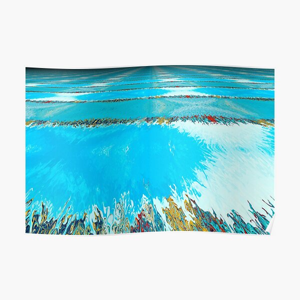 "Fractal Pool" Poster for Sale by chasinghome | Redbubble