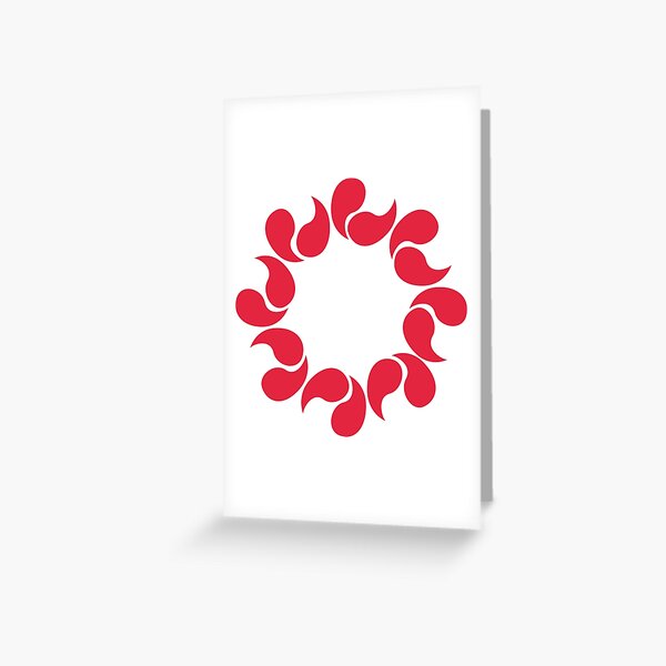 "Saitama Symbol" Greeting Card for Sale by wickedcartoons | Redbubble