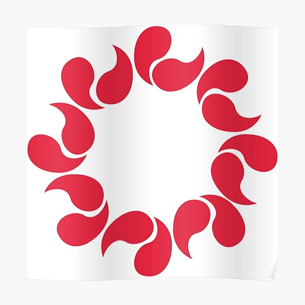 "Saitama Symbol" Poster for Sale by wickedcartoons | Redbubble