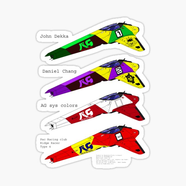 "Ag Systems Wipeout" Sticker for Sale by MuchHmdn | Redbubble