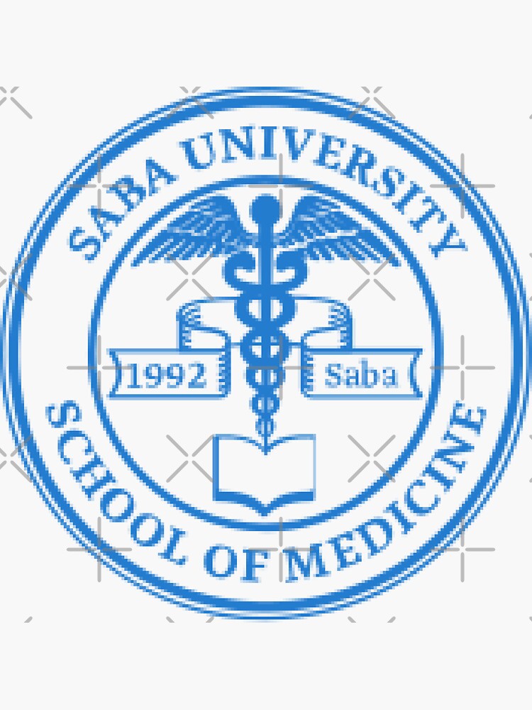 "saba medical school" Sticker for Sale by starshiney | Redbubble