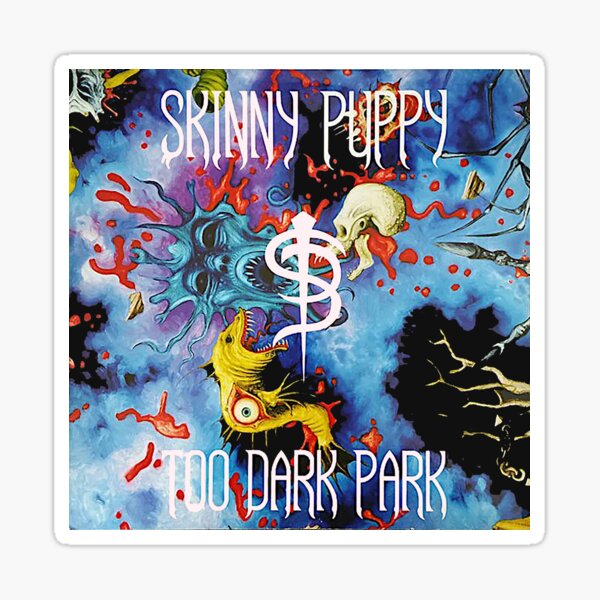" skinny puppy logo" Sticker for Sale by Lower1992 | Redbubble