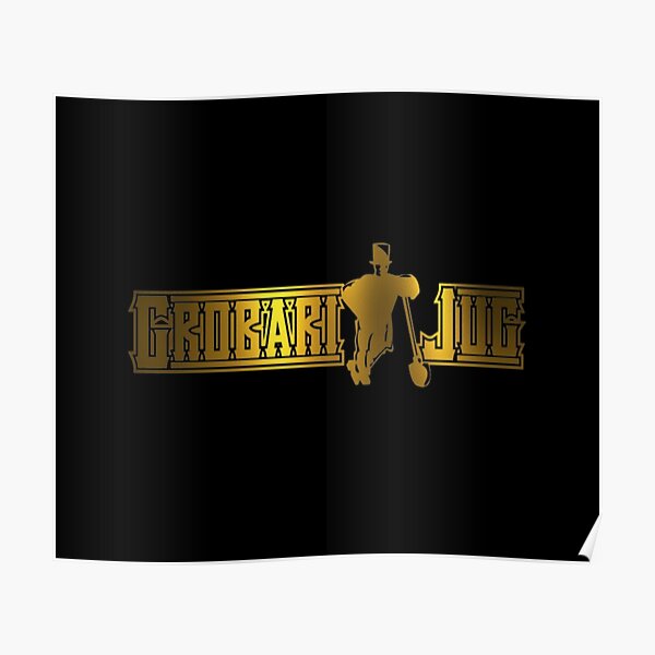 "The Golden Grobari Jug" Poster for Sale by vectorfootball | Redbubble