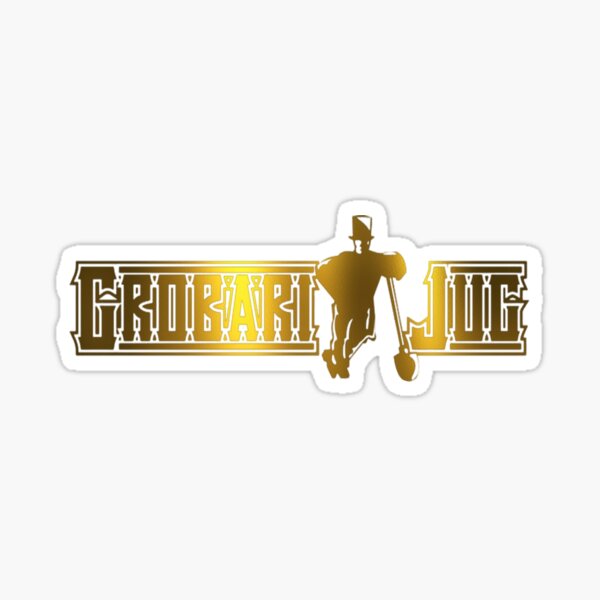"The Golden Grobari Jug" Sticker for Sale by vectorfootball | Redbubble