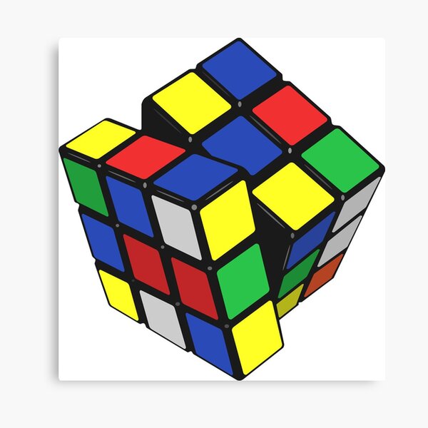 Rubiks Cube Canvas Prints | Redbubble
