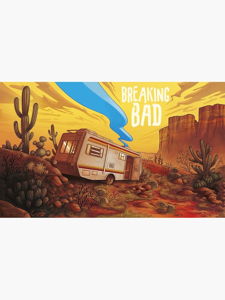"Breaking Bad Bus" Poster for Sale by sidrairfan443 | Redbubble