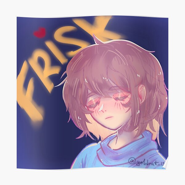 "Frisk" Poster for Sale by MuffyMafioznik | Redbubble
