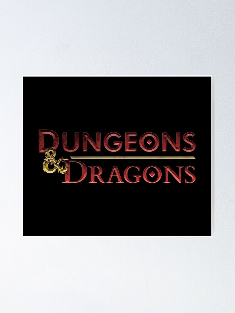 "DnD - Dungeons and Dragons Art" Poster for Sale by YTBooks | Redbubble