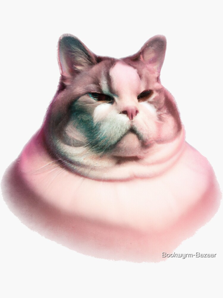 "Bust Portrait of Wise, Big Old Fat Cat - Big Chungus, Chonky, Wilfred ...