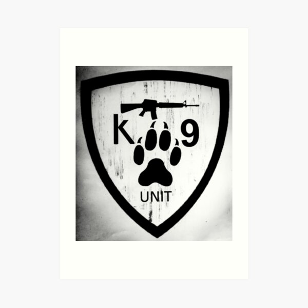 Police K9 Art Prints | Redbubble