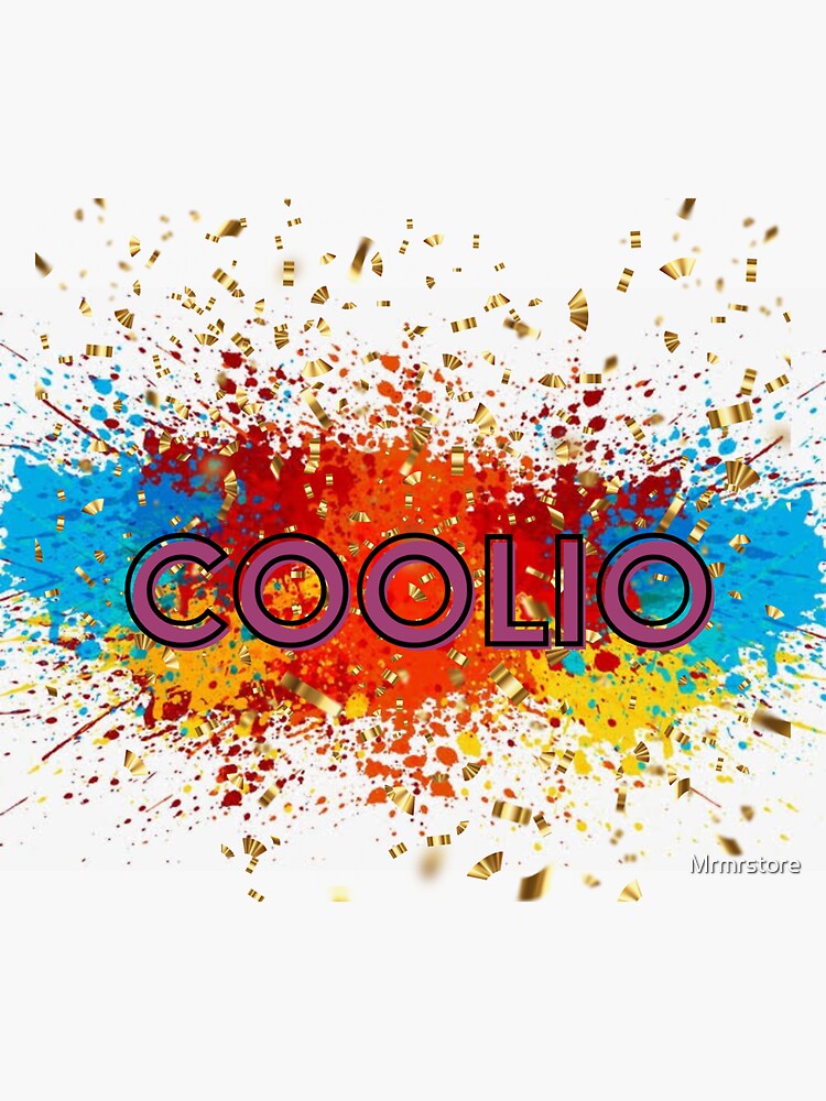 "Coolio" Sticker for Sale by Mrmrstore | Redbubble