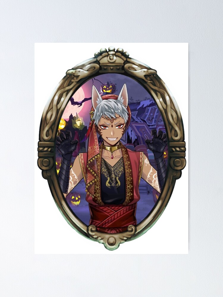 Scary Monsters Kalim Al Asim Twisted Wonderland Poster For Sale By Trixiestar2 Redbubble