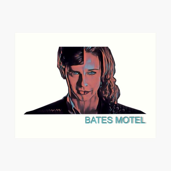 "Bates Motel" Art Print by suegotardo86 | Redbubble