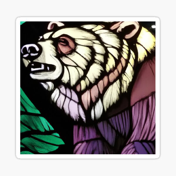 "Grizzly" Sticker for Sale by Sirosiro | Redbubble