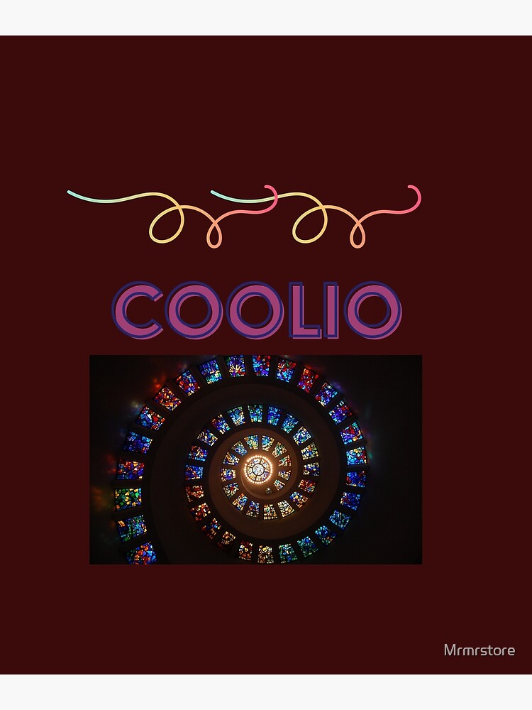 "Coolio" Poster for Sale by Mrmrstore | Redbubble