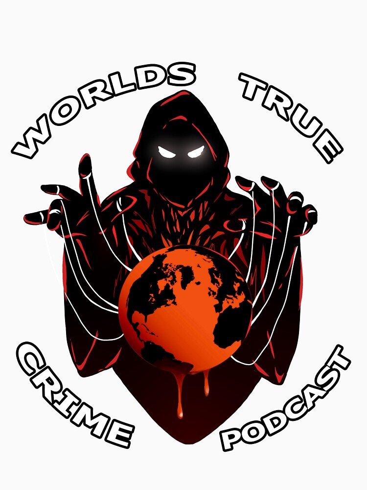 "Worlds True Crime Logo" T-shirt for Sale by worldstruecrime ...