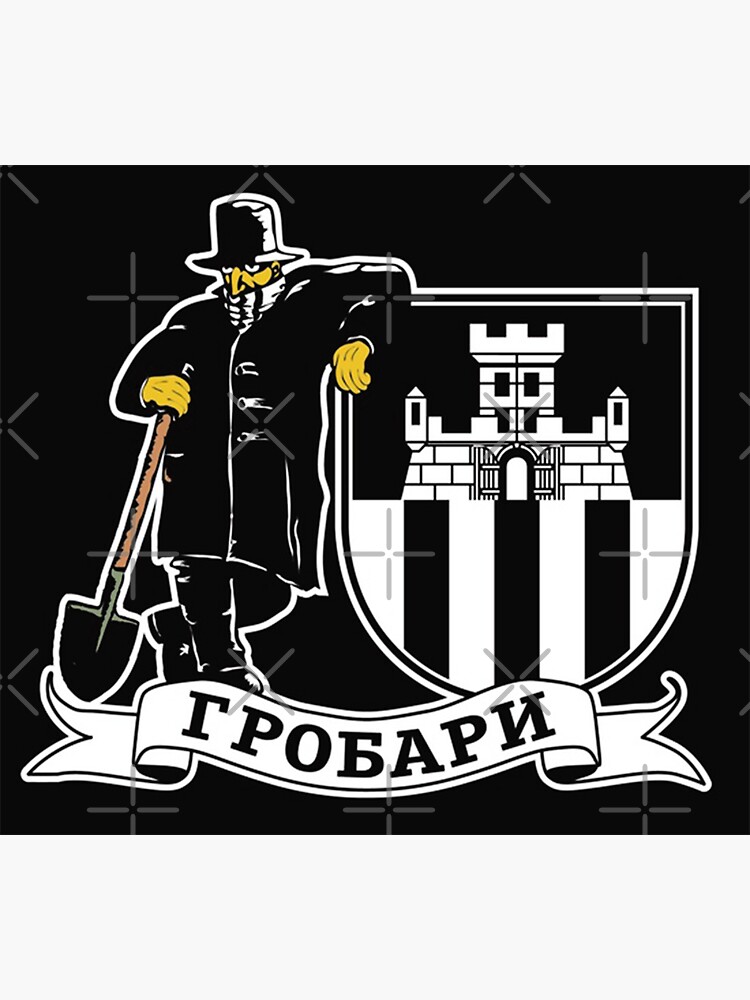 "Grobari Jug" Sticker for Sale by vectorfootball | Redbubble