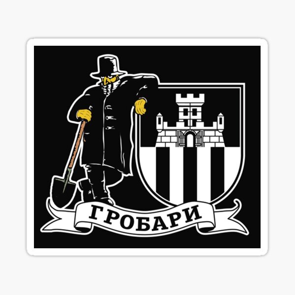 "Grobari Jug" Sticker for Sale by vectorfootball | Redbubble