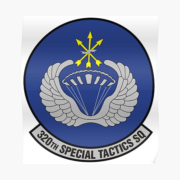 "320th Special Tactics Squadron" Poster for Sale by DuckDuckJeep ...