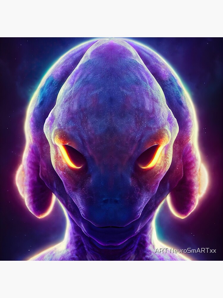 Póster «Extraño perro alienígena del espacio exterior, de una lejana ...