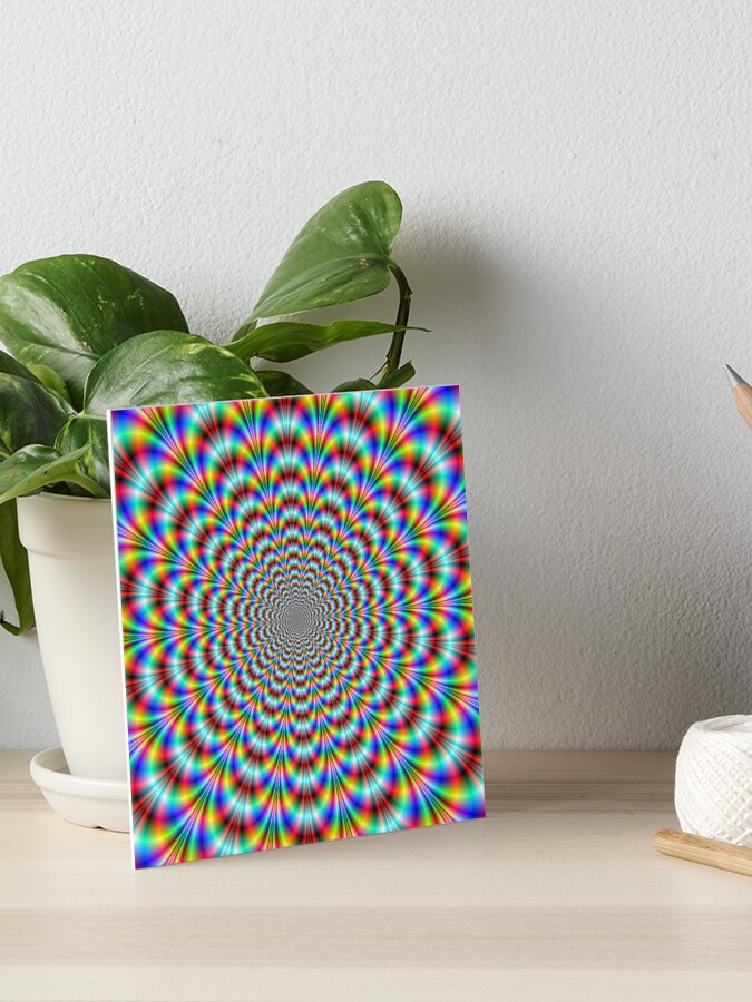 "Psychedelic Eye Bender " Art Board Print for Sale by EyeBogglers ...