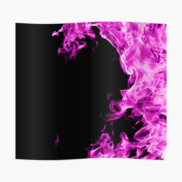 "Purple fire-abstract" Poster for Sale by zeljana0504 | Redbubble