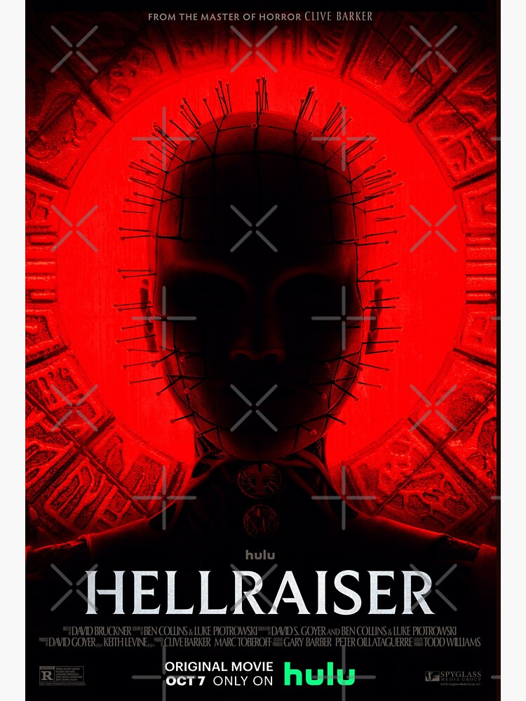 " hellraiser" Sticker for Sale by Mihraone | Redbubble