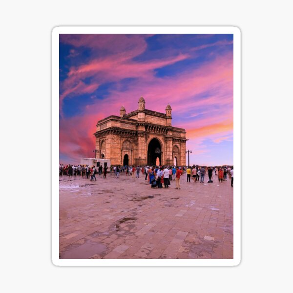 "Mumbai , mumbai City in India" Sticker for Sale by Asombrosa | Redbubble