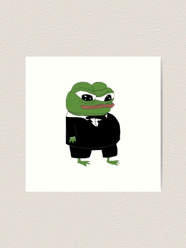 "Formal Pepe the frog helper Apu - Meme" Art Print for Sale by ...