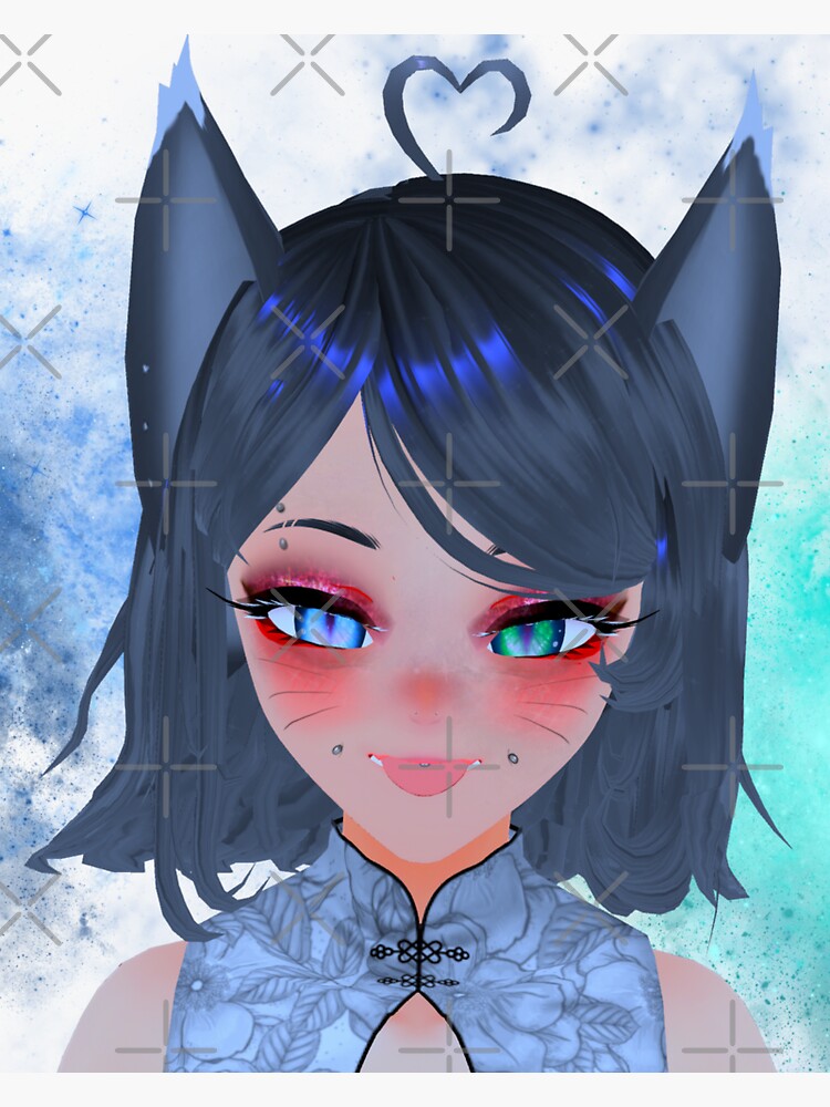 "Boke Blep" Sticker for Sale by BluBoke | Redbubble