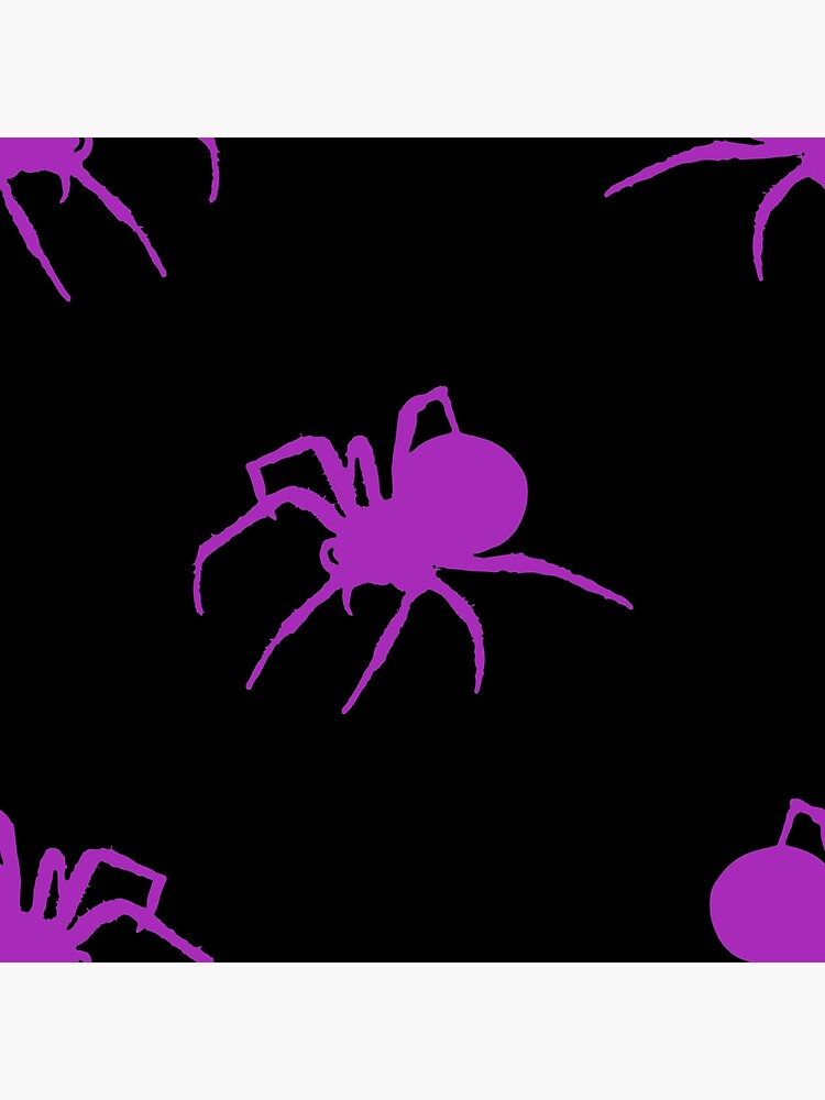 "violet spider dots pattern" Poster for Sale by venomouspixie | Redbubble